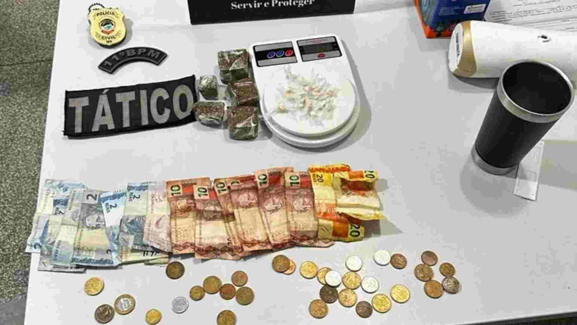 Polícia Fecha Boca De Fumo E Prende Casal Por Tráfico De Drogas Em
